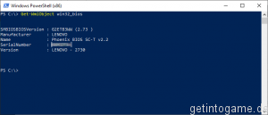 Hardware-Informationen des eigenen Computers per powershell abfragen ...